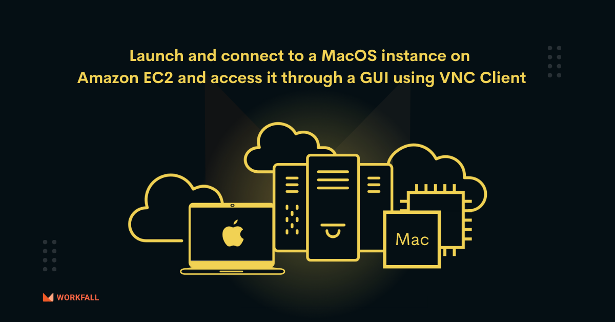 How to launch and connect to a MacOS instance on Amazon EC2 and access it through a GUI using ...