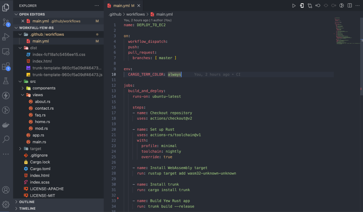 Deploy a Yew Rust Application on an AWS EC2 Ubuntu Instance & Nginx ...